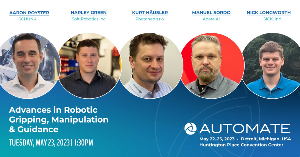 Join our presentation at Automate 2023 - Photoneo Focused on 3D